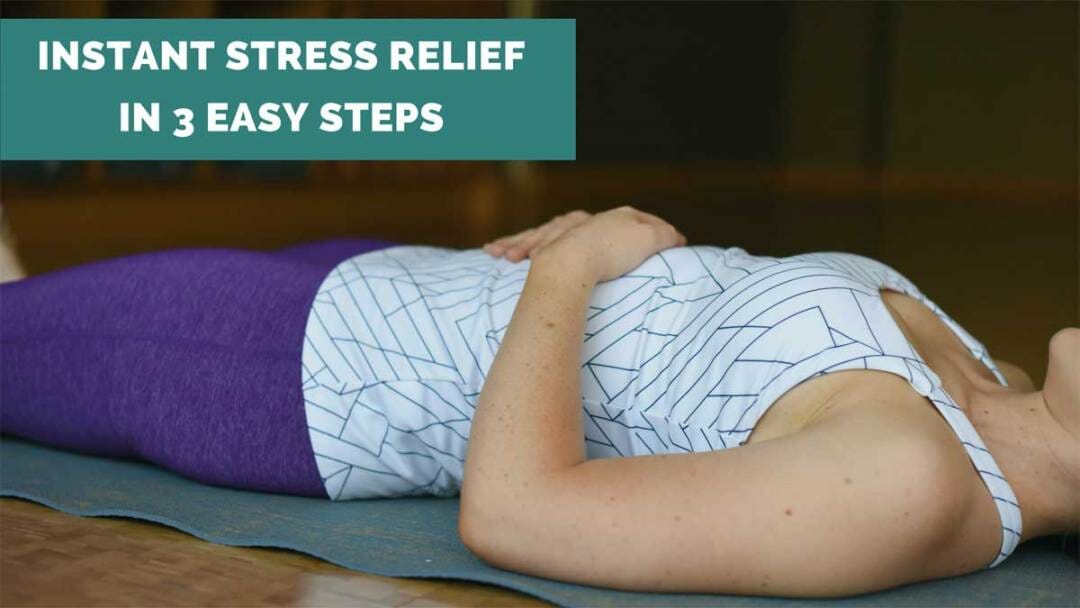 Instant Stress Relief in 3 Easy Steps - AE Wellness